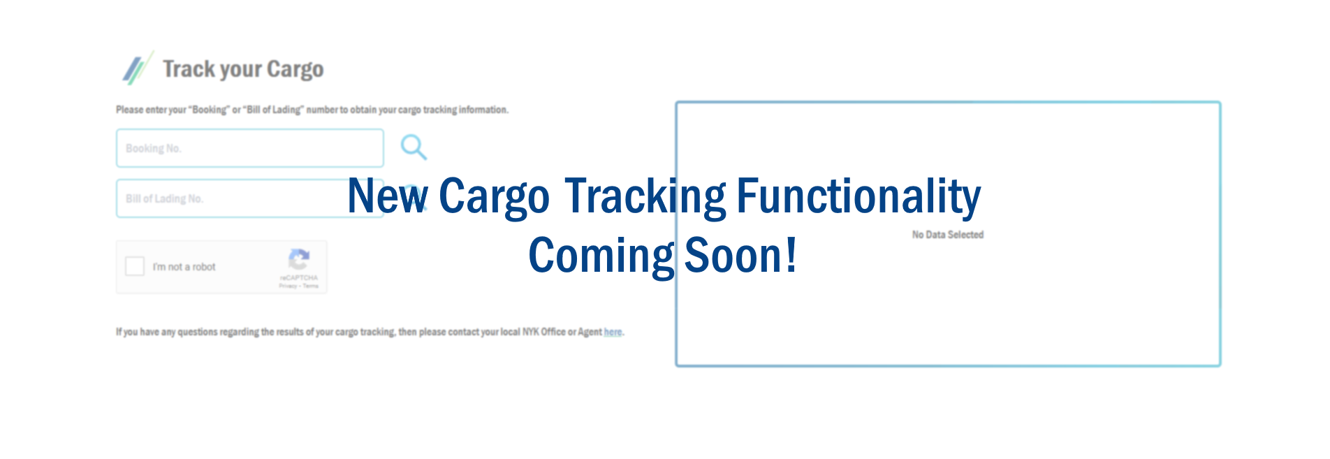 Cargo Tracking - NYK RORO